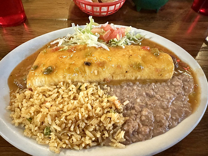 Simple yet spectacular &ndash; this burrito plate proves that when done right, the classics don't need reinvention, just your undivided attention.