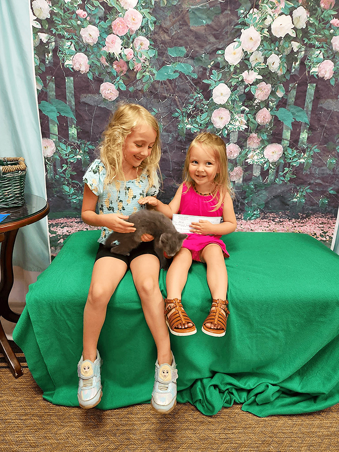 Even the youngest visitors seem to sense they're somewhere special. This deli clearly creates moments worth remembering for every generation.