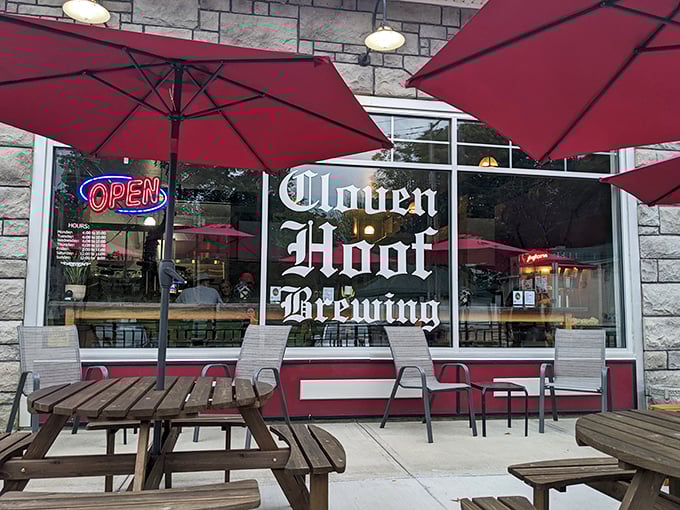 Cloven Hoof Brewing serves up craft beer experiences that rival trendy urban taprooms, but at prices that won't have you checking your bank balance.