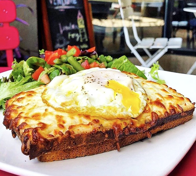 The croque-madame makes a compelling case that the French understand egg-topped comfort food better than anyone else on Earth.