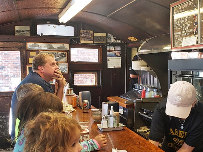 Where strangers become neighbors. The counter at Casey's has been bringing Natick residents together over good food longer than most restaurants have been in business.