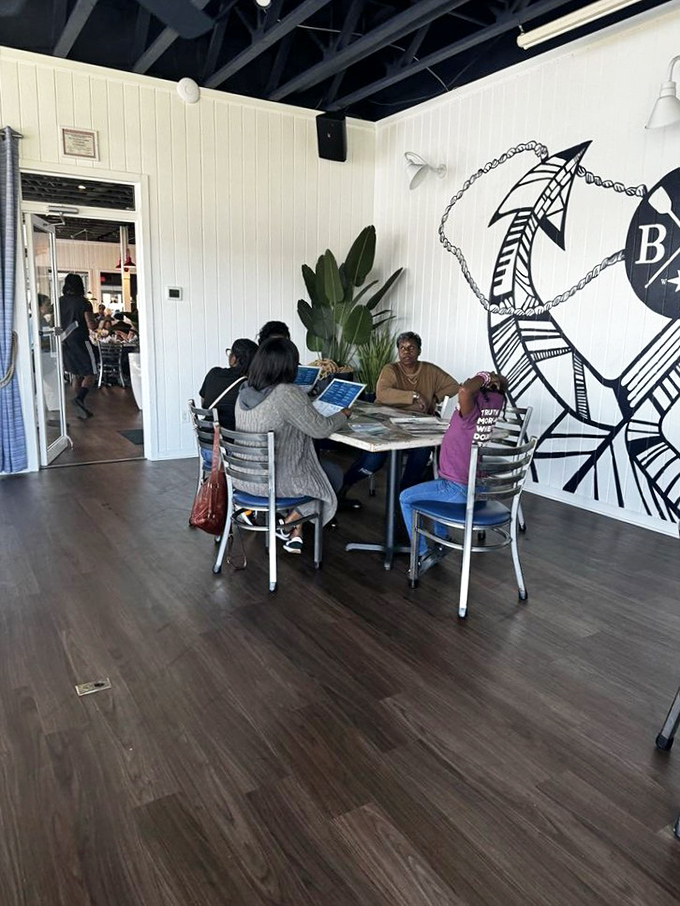 Where conversations flow as smoothly as the river outside, in a space where Maryland hospitality isn't just practiced—it's perfected.