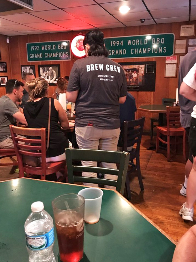 Those championship signs aren't just decoration&mdash;they're spoiler alerts for what's about to happen to your taste buds. The staff knows it too.