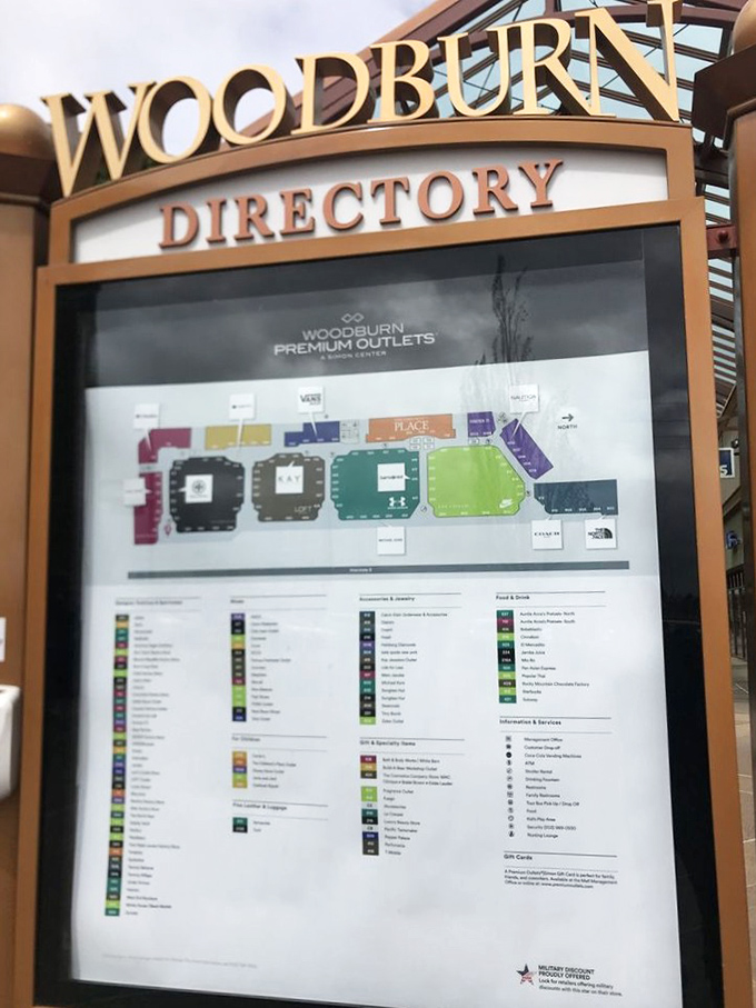 The directory stands as a strategic command center for serious shoppers &ndash; study it like a general planning a retail campaign or risk wandering aimlessly for hours.