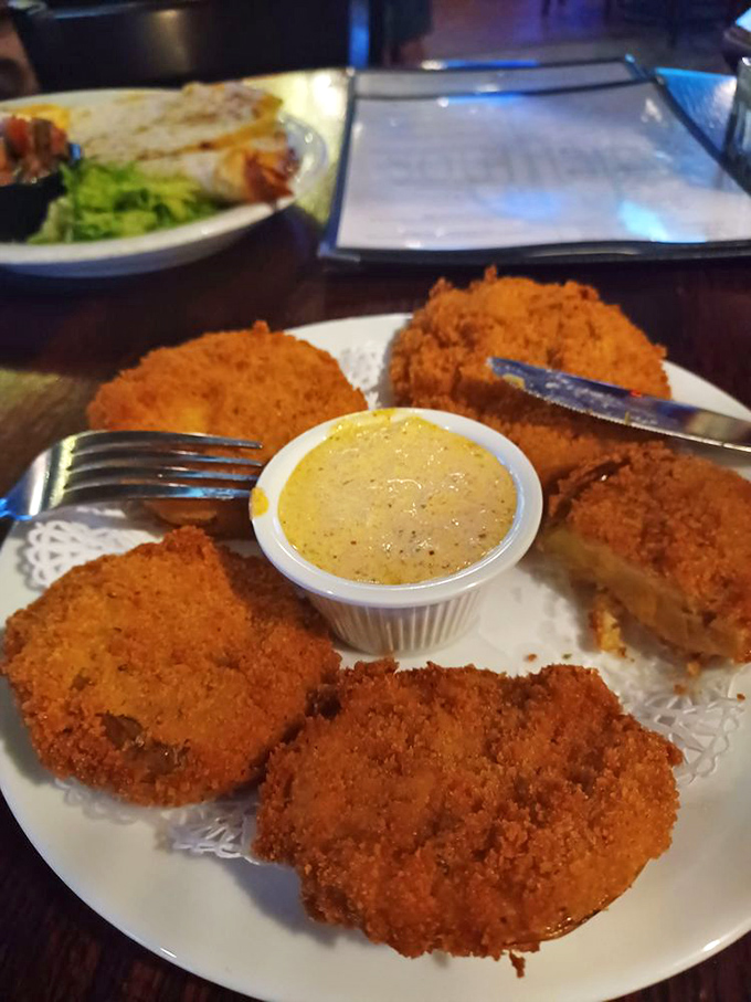 A quesadilla that's been given the Southern treatment&mdash;crispy, cheesy, and served with enough toppings to make it a proper meal