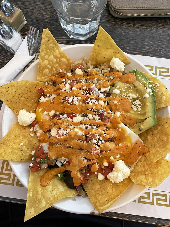 These nachos aren't just a meal&mdash;they're a fiesta on a plate, with each chip offering the perfect delivery system for multiple flavors.