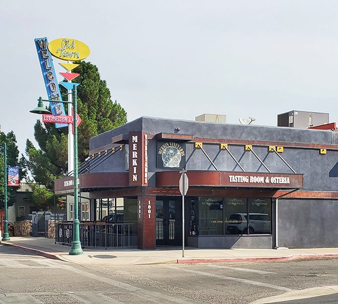 Wine culture thrives at this corner tasting room, proving Arizona's terroir produces vintages worth lingering over.