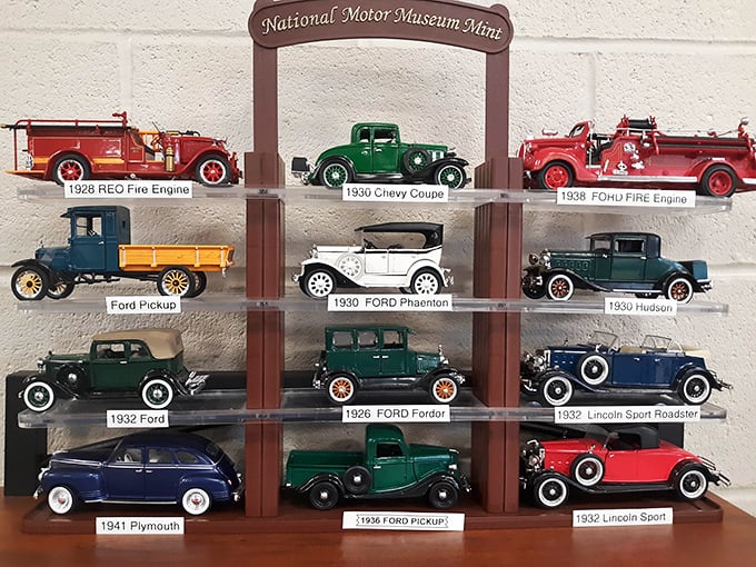This miniature motorcar menagerie offers a bite-sized history lesson, proving good things come in small packages&mdash;especially when they have tiny chrome bumpers.