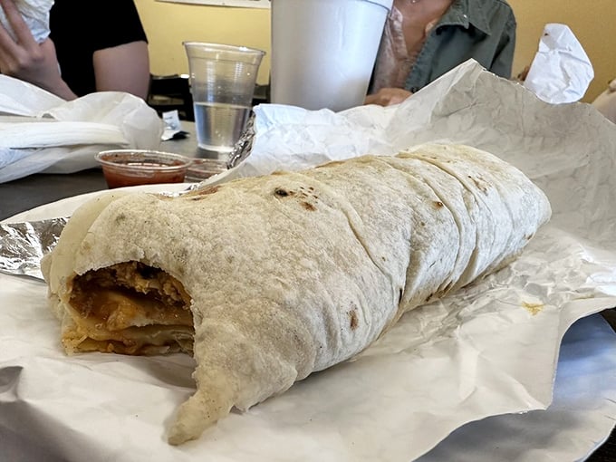 This burrito isn't just big&mdash;it's the size of your forearm and twice as powerful. Wrapped in a fresh tortilla that's the real star of the show.