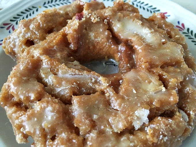 The old-fashioned donut's craggy edges create the perfect glaze-catching landscape. Each bite delivers that ideal crunch-to-softness ratio donut aficionados crave.