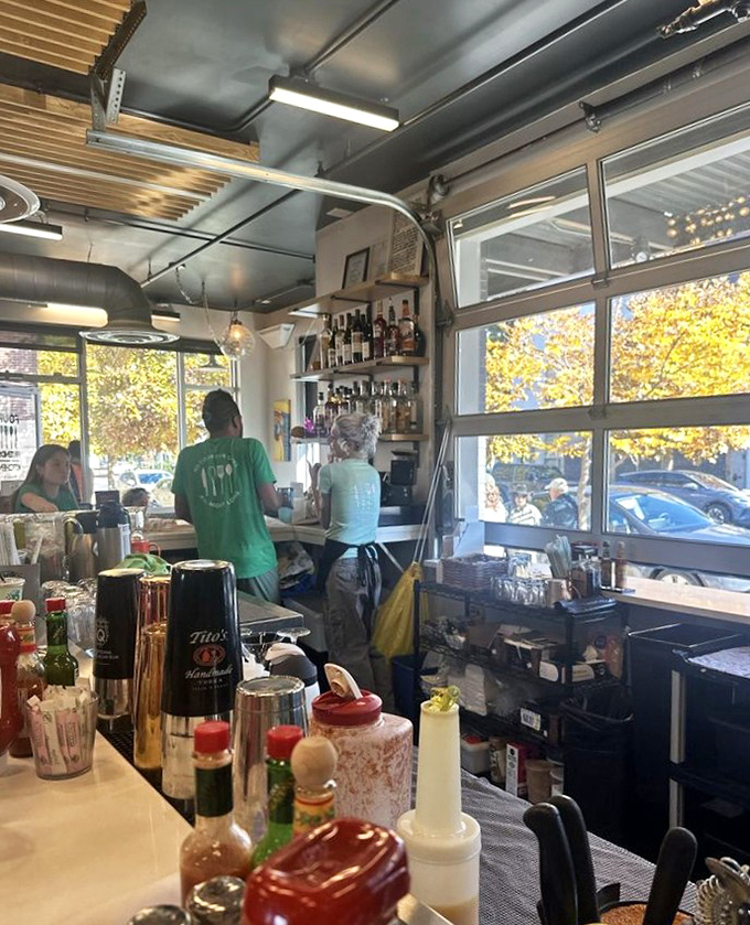 The bar where morning cocktails are crafted with the same care as the food &ndash; because breakfast deserves a proper drink too.