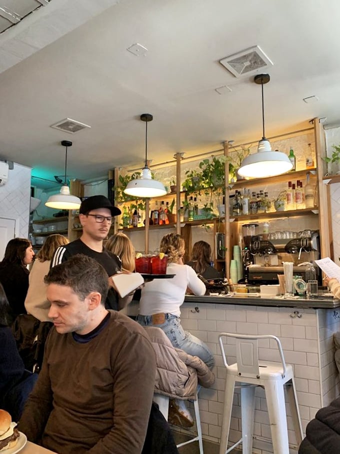 Behind the counter magic happens&mdash;where baristas and cooks orchestrate the morning symphony of caffeine and crispy potatoes.