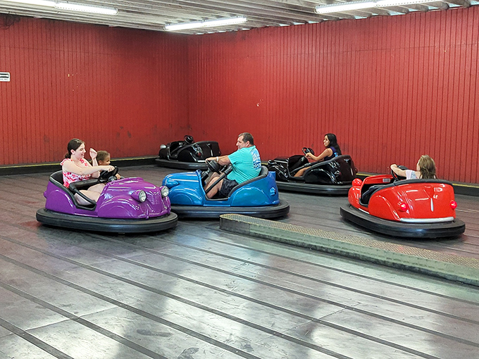 Bumper cars offer that rare opportunity to deliberately crash into strangers without exchanging insurance information&mdash;therapeutic chaos at its finest.