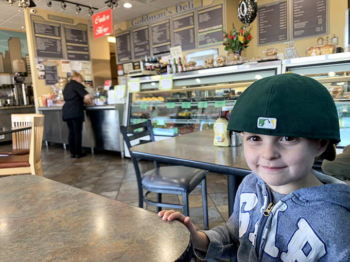 Passing down deli traditions to the next generation. These kids are getting an education in what real food tastes like!
