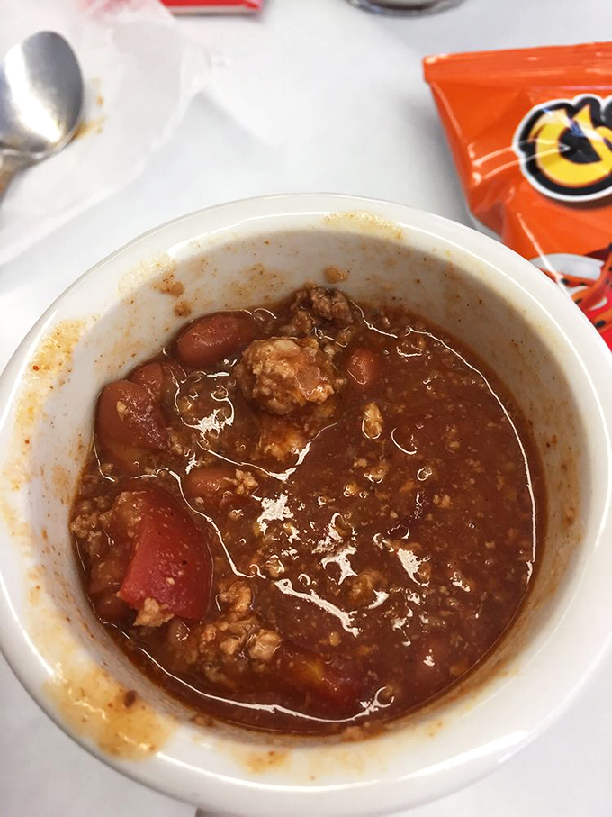 That bowl of chili isn't just lunch&mdash;it's a hearty hug in food form, perfect for those Iowa days when the wind cuts right through you.