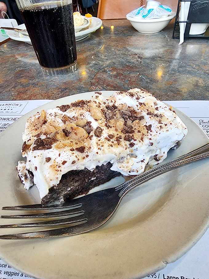 This mile-high chocolate cream pie doesn't just end a meal &ndash; it creates a memory topped with whipped cream and chocolate crumbles.