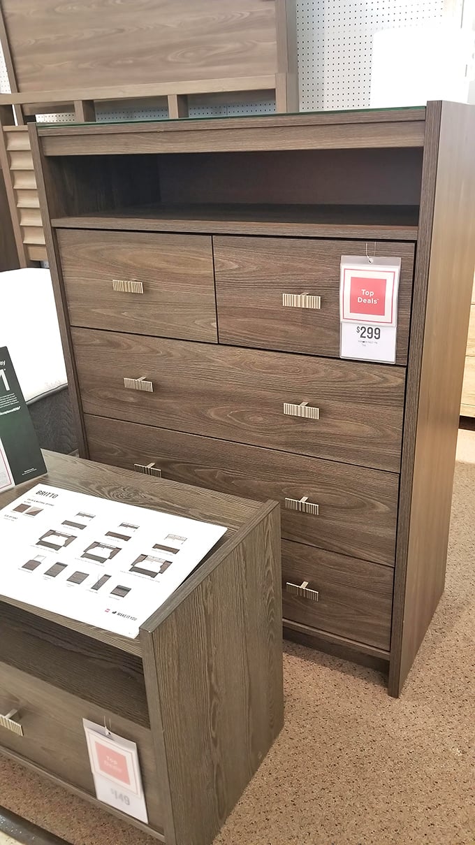 Storage solutions that make Marie Kondo's heart skip a beat. This dresser promises to keep your life organized while looking effortlessly stylish.