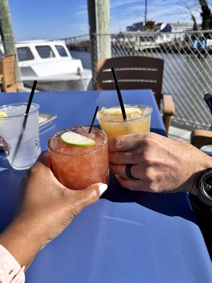 Cocktails with a view&mdash;the perfect maritime marriage. These drinks taste twice as good when sipped with boats bobbing in the background.