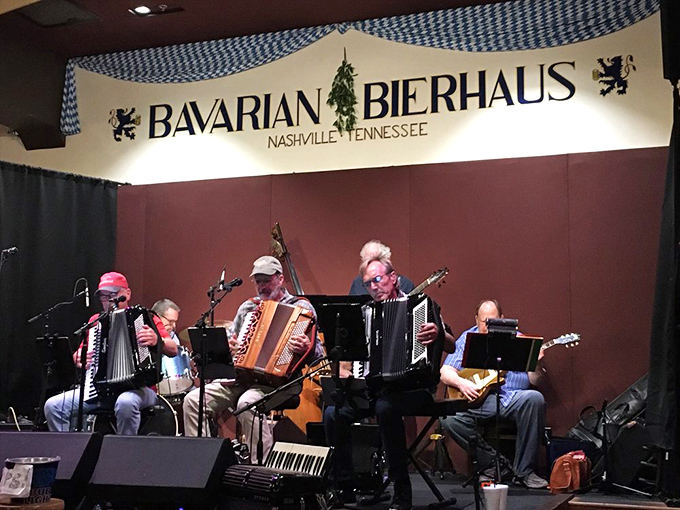 Traditional German musicians transform dinner into an experience, proving accordions aren't just for polka&mdash;they're for creating unforgettable meals.