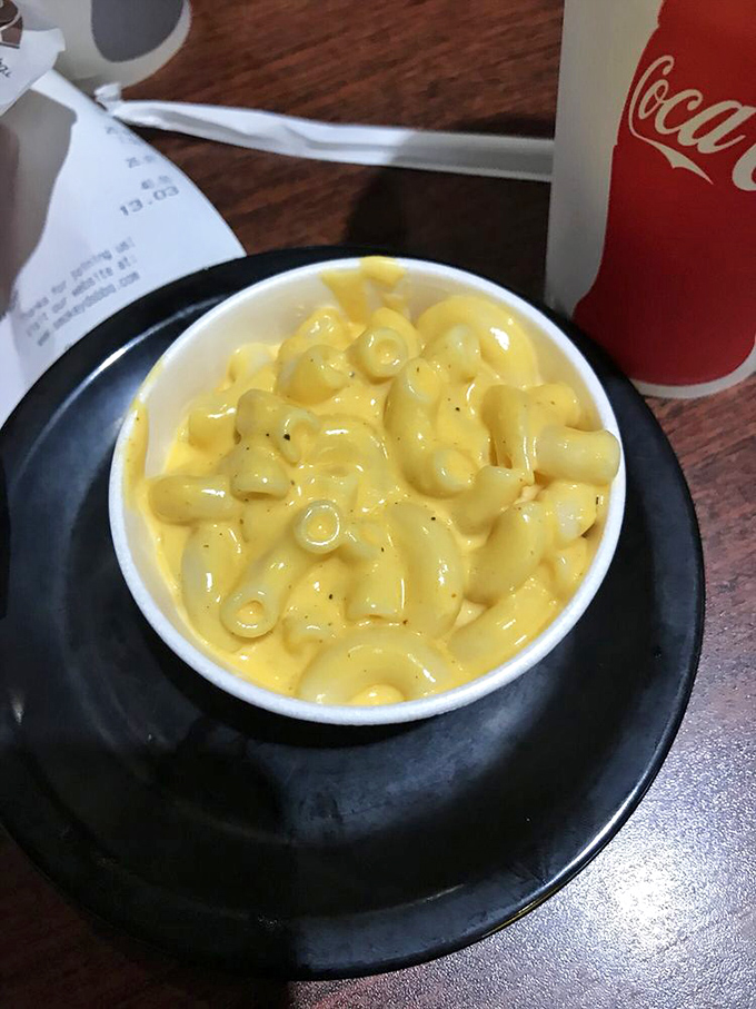 Mac and cheese that doesn't know it's supposed to be a side dish &ndash; creamy, rich, and ready to steal the spotlight.