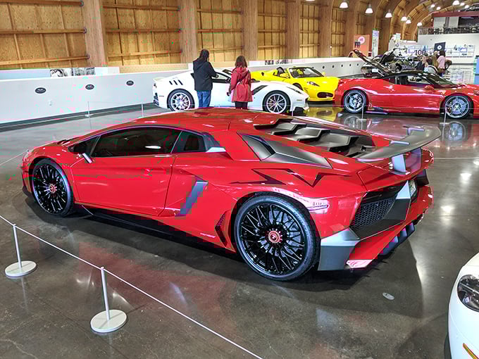 The Lamborghini Aventador&mdash;Italy's answer to the question "How do I terrify my passengers while making them look impossibly cool?"