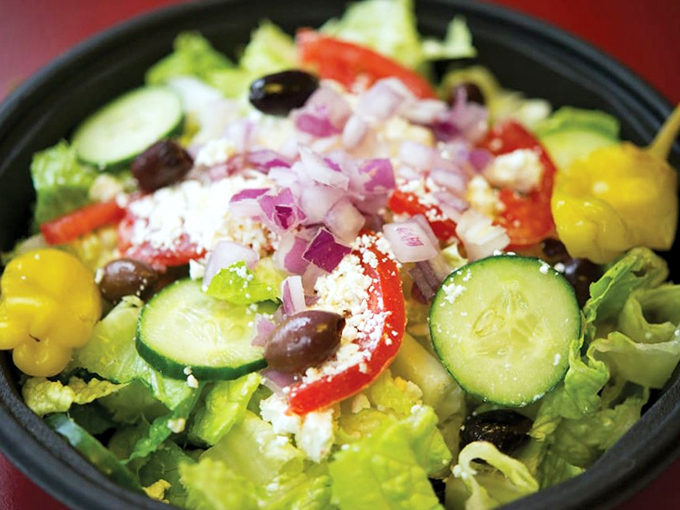 Even the salad looks like it's trying to make friends with everyone at the party&mdash;colorful, approachable, and surprisingly interesting.