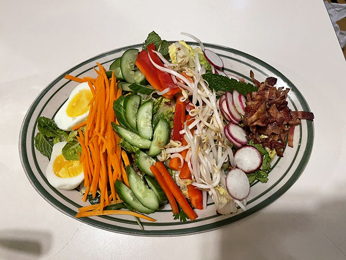 This isn't just a salad&mdash;it's a colorful committee of vegetables that voted unanimously to make your lunch both virtuous and delicious.