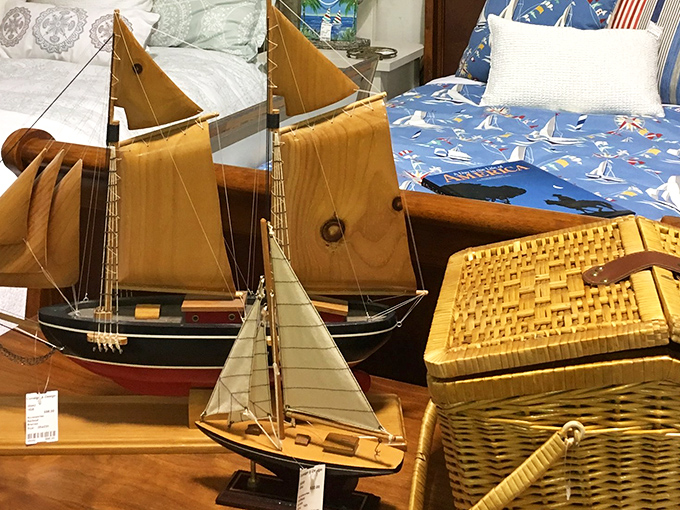 These model ships aren't just decoration—they're backup transportation plans for Floridians who've experienced hurricane season once or twice.