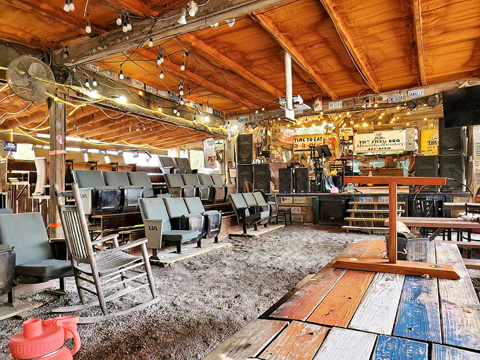 Where blues meet BBQ &ndash; this stage has hosted more soul-stirring performances than most fancy concert halls, just with better food.