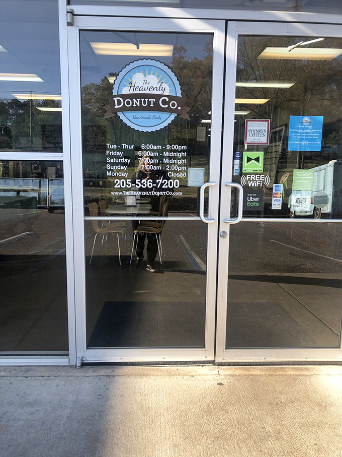 Posted hours are more than information—they're valuable intelligence for planning your donut acquisition strategy. Note that Monday closure—plan accordingly!