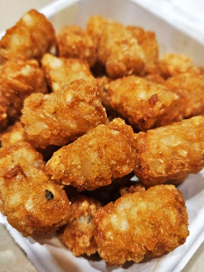 Golden-brown tater tots &ndash; crispy on the outside, fluffy inside &ndash; the unsung heroes of the side dish world that deserve their own fan club. 