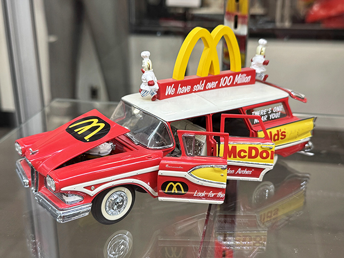 This McDonald's promotional model car serves up a side of advertising history with your automotive nostalgia. It's a Happy Meal for the eyes that won't affect your cholesterol.