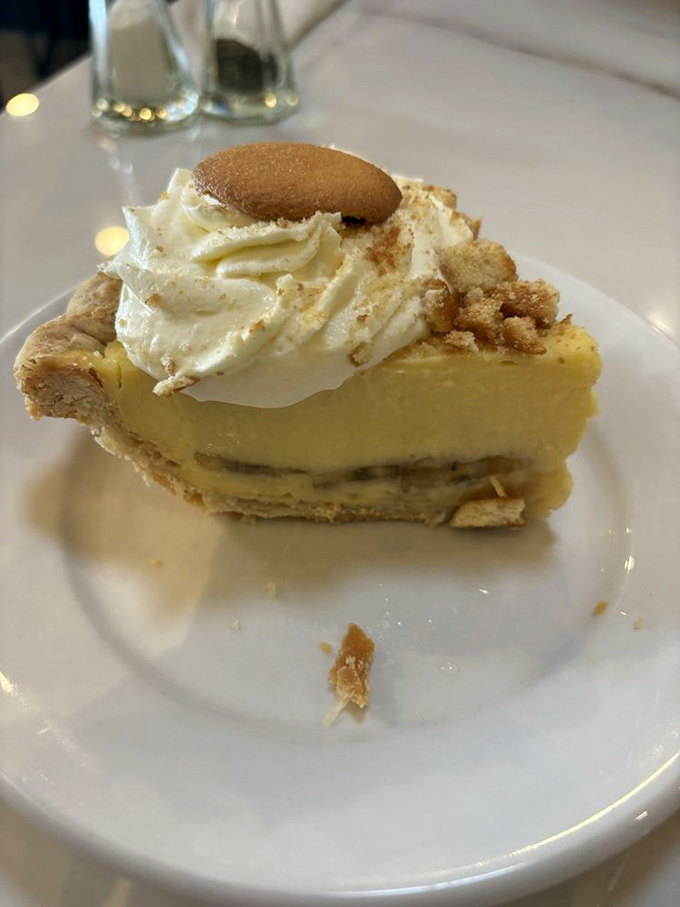 Banana cream perfection that would make your grandmother simultaneously proud and a little bit jealous of their technique.