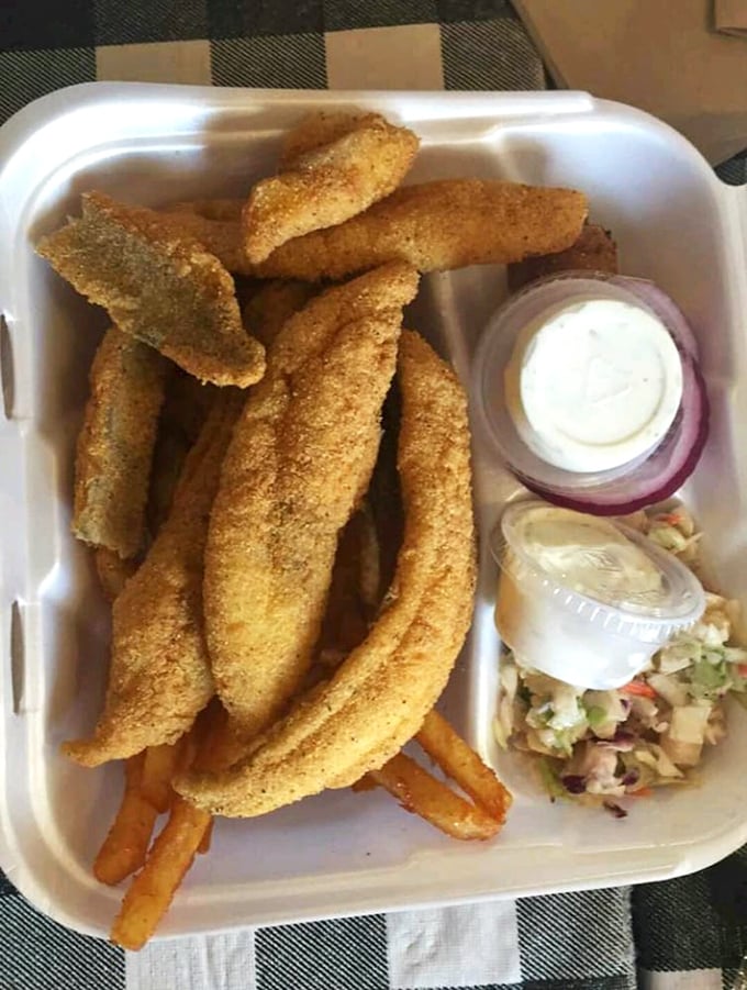 When catfish is fried this perfectly, with that ideal cornmeal coating, you understand why it's an Arkansas point of pride.