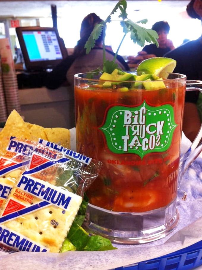 This isn't just a drink&mdash;it's summer in a glass. The perfect companion to spicy tacos, with chunks of freshness floating like treasures.