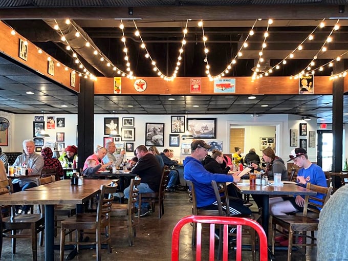 The true measure of a great diner &ndash; tables filled with locals who know exactly where to find the best chicken fried steak in Nebraska.