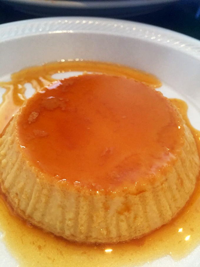 Flan that jiggles with just the right amount of resistance &ndash; a perfect finale that whispers, "You made excellent life choices today."