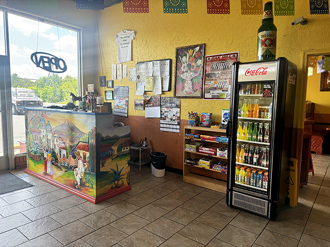 The host station's vibrant mural offers your first taste of Mexico&mdash;a visual appetizer before the real feast begins.