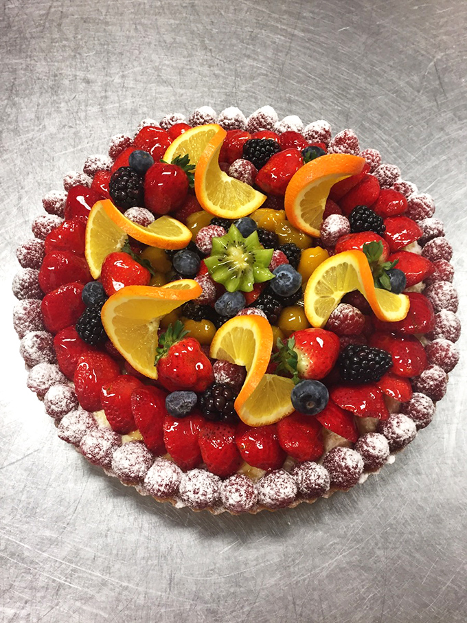 This fruit tart isn't just dessert&mdash;it's what happens when berries dress up for their red carpet moment and bring citrus friends along.