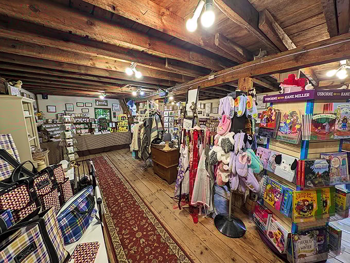 The gift shop tempts you to take a piece of the experience home. Resistance is futile when surrounded by such tasteful temptations.