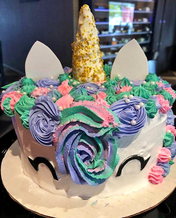 Not just a cake&mdash;a unicorn fantasy brought to life! This magical creation proves ice cream can transform from simple pleasure to edible art.