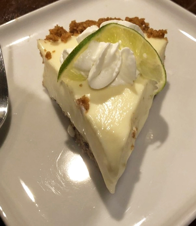 Key lime pie that strikes the perfect balance between sweet and tart&mdash;the dessert equivalent of finding a $20 bill in your winter coat.