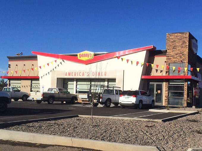 Even chain diners in Silver City get the southwestern treatment, where Grand Slam breakfasts are inevitably improved with a side of green chile.
