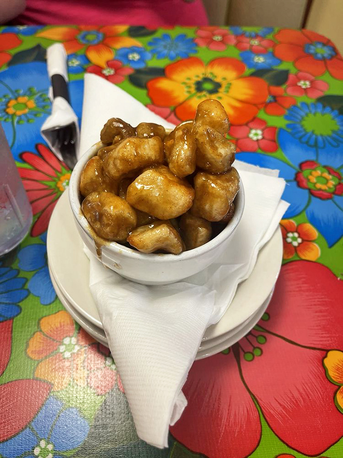 Monkey bread: those glistening, cinnamon-sugar nuggets of joy that make you forget all about your so-called "gluten sensitivity." Worth every sticky finger.