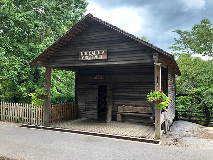The Noccalula Grist Mill looks like it was plucked straight from a history book&mdash;because it basically was.