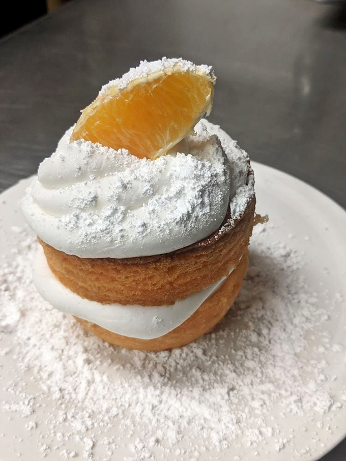 This citrus-crowned dessert isn't just pretty&mdash;it's the perfect sweet finale after a barbecue feast. Light, bright, and just the right amount of indulgent.