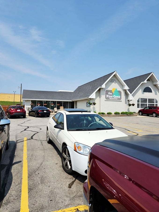 The newer Pine Cone location maintains that classic Wisconsin welcome. Your stomach starts growling before you even park the car.