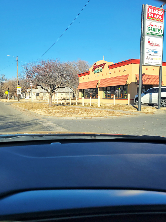 From the driver's seat, this unassuming storefront looks like any other strip mall spot&mdash;until you discover it's actually a portal to Mexican bakery heaven.