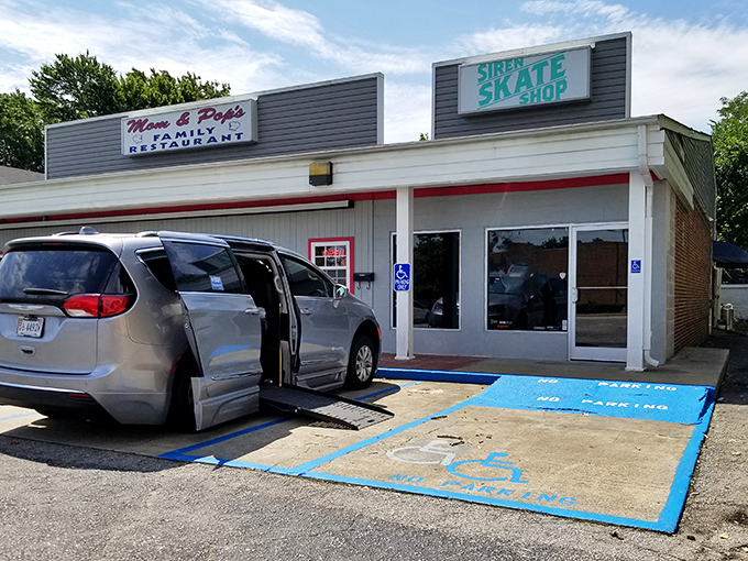 Accessibility matters at Mom & Pop's, where good food and good company are available to everyone who comes through the door.
