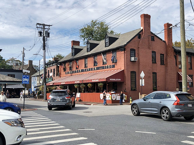 From the street, Middleton Tavern looks like it's been plucked from a history book. If these bricks could talk, they'd need their own podcast series.